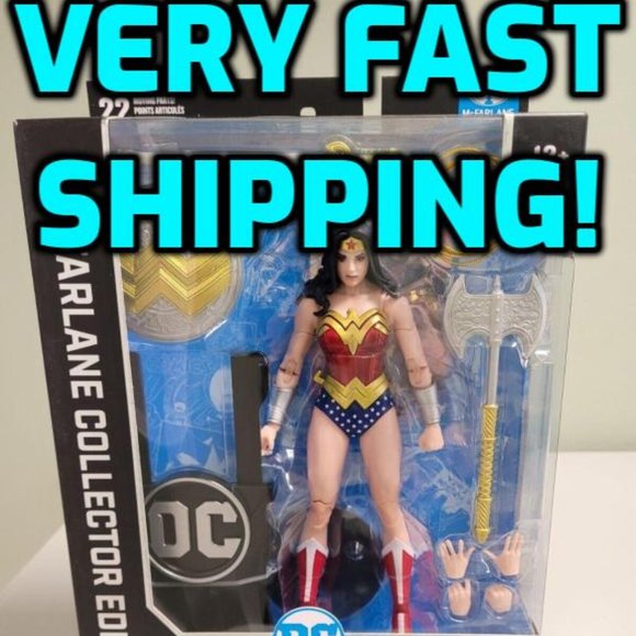 Toys | Mcfarlane Dc Multiverse 7 Wonder Woman Collector Edition Brand New In Hand | Poshmark